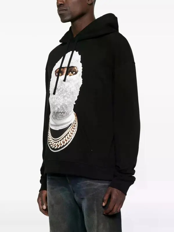 IH NOM UH NIT Cotton Hoodie - Black