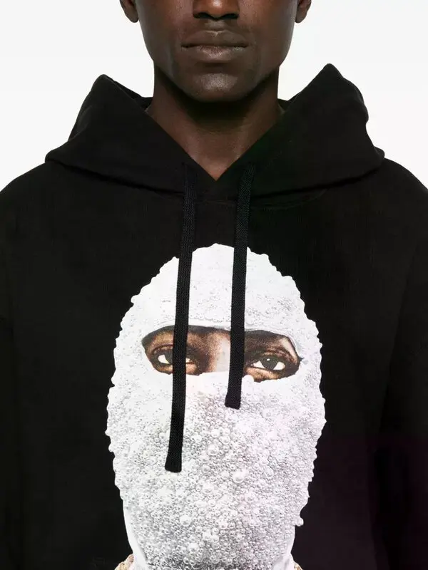 IH NOM UH NIT Cotton Hoodie - Black