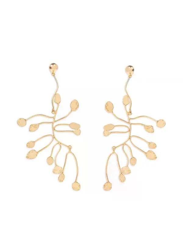 Cult Gaia Ilaria Branch Earrings - Gold