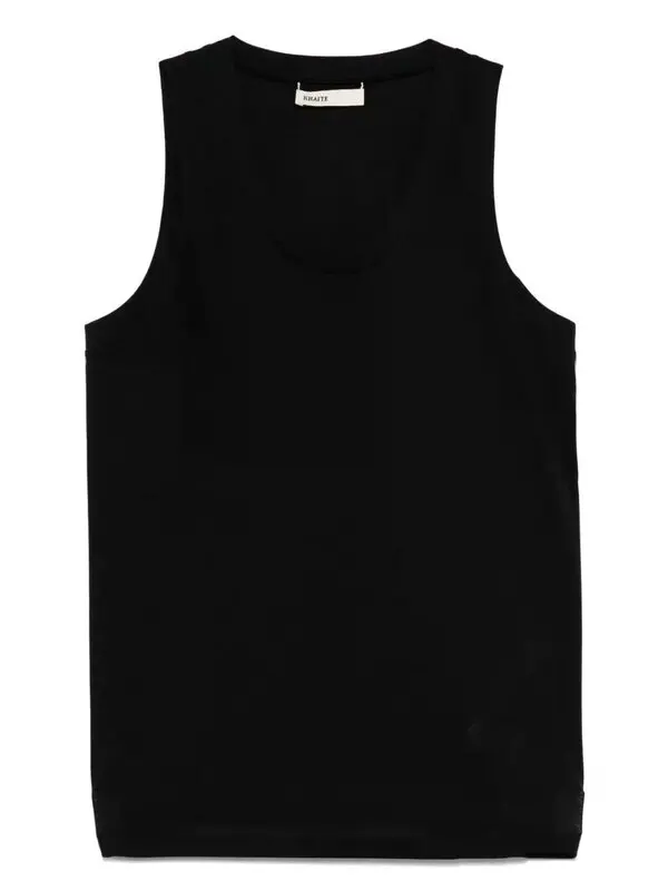 Khaite Isha Sleeveless Top - Black