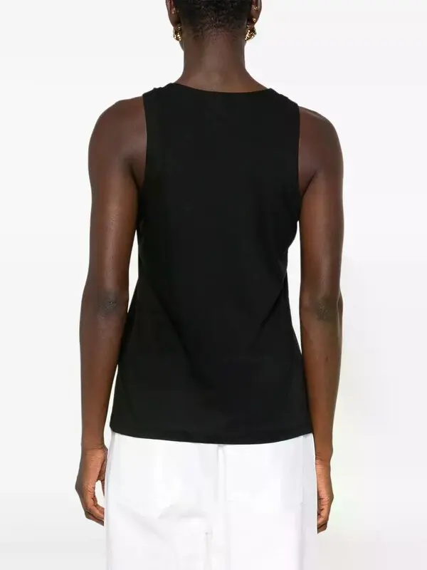 Khaite Isha Sleeveless Top - Black