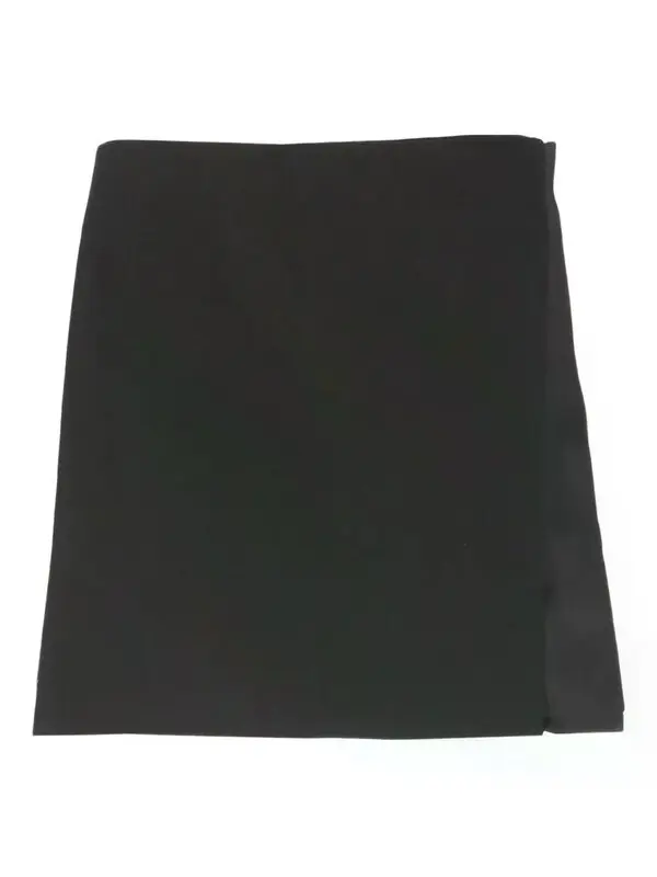 Casablanca Wool Wrap Skirt