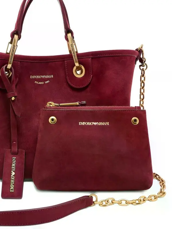 Emporio Armani Top-handle Tote Bag - Red