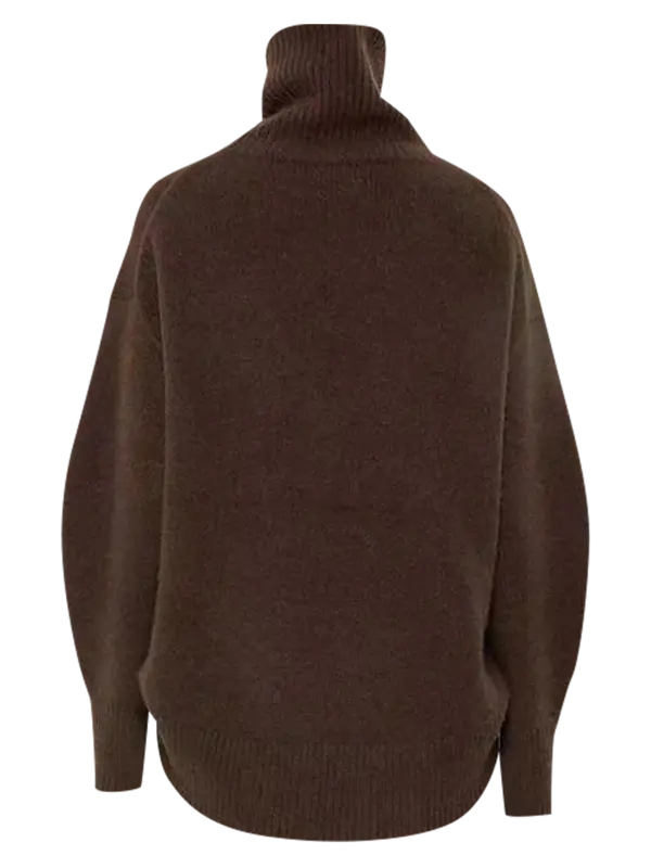 Arch4 Turtleneck Balloon-sleeve Sweater