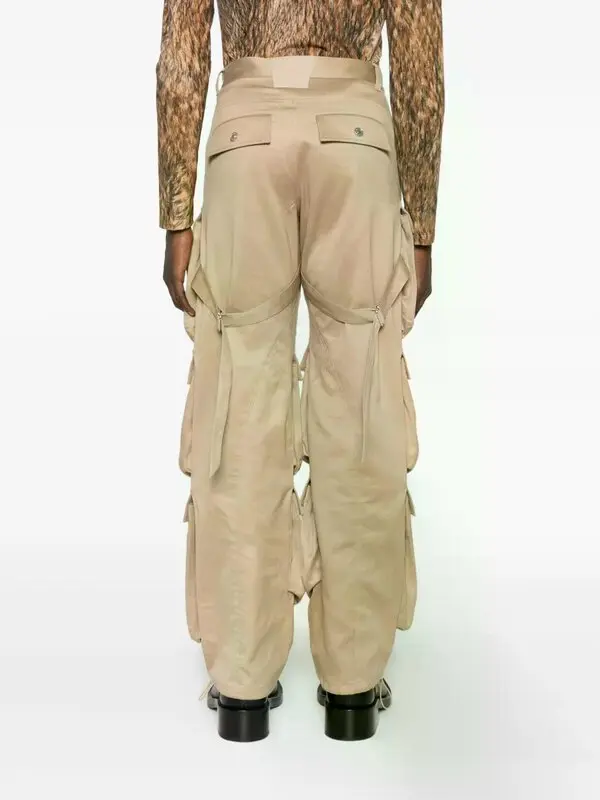 MUGLER Cotton Cargo Trousers