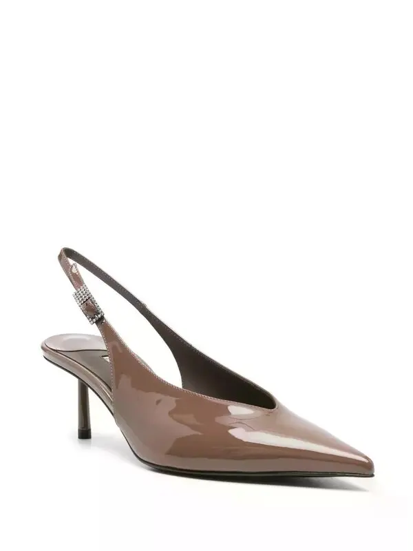 LE SILLA 75mm Clivage Pointed-toe Pumps