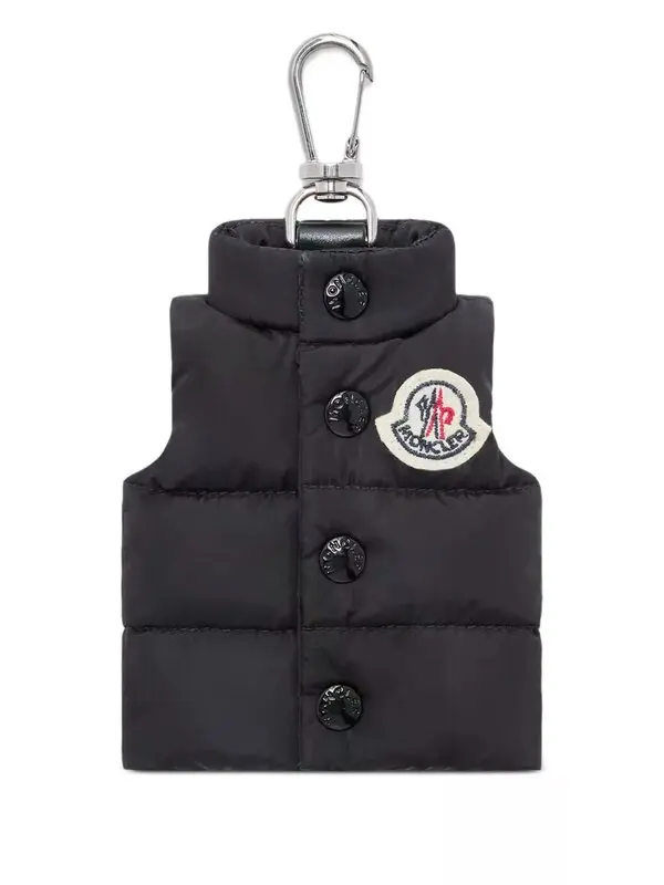 Moncler Quilted Vest Keyring