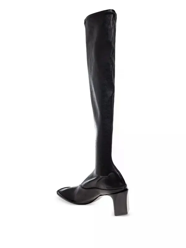 JIL SANDER 70mm Square-toe Knee-high Boots
