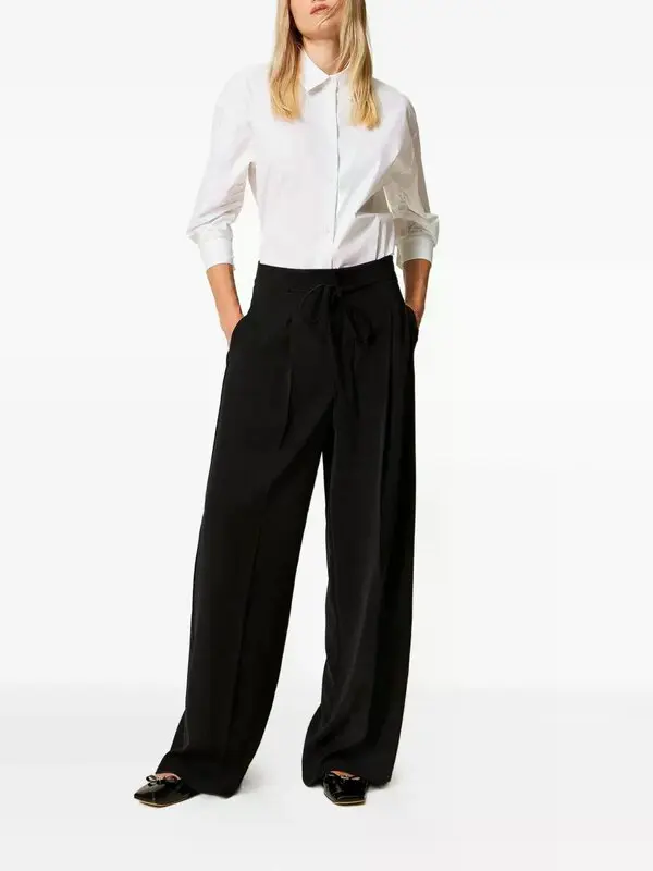 TWINSET Pleated Palazzo Pants