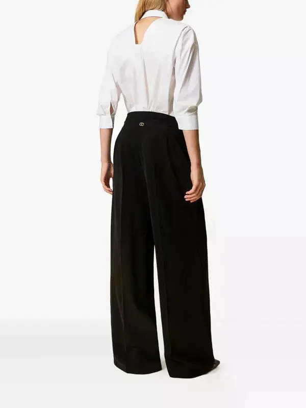 TWINSET Pleated Palazzo Pants