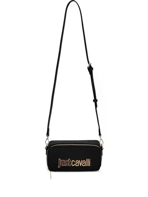 Just Cavalli Logo-plaque Crossbody Bag - Black