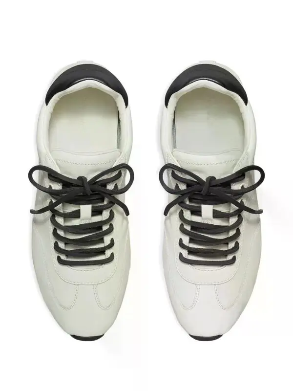 Tory Burch Leather Perforated Sneakers