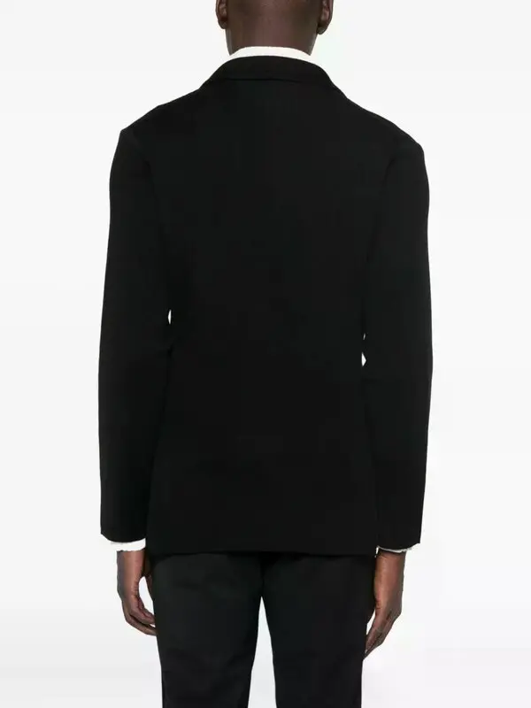 LARDINI Patch-pockets Wool Blazer