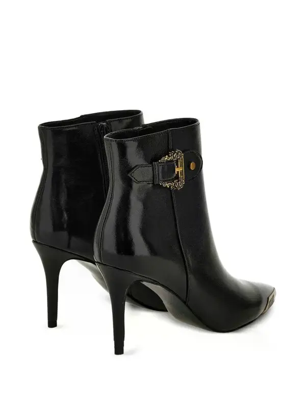 Versace 90mm Scarlett Buckle-detail Ankle Boots
