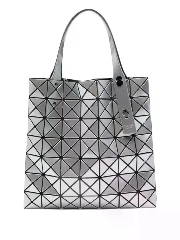 Issey Miyake Prism Geometric Tote - Silver