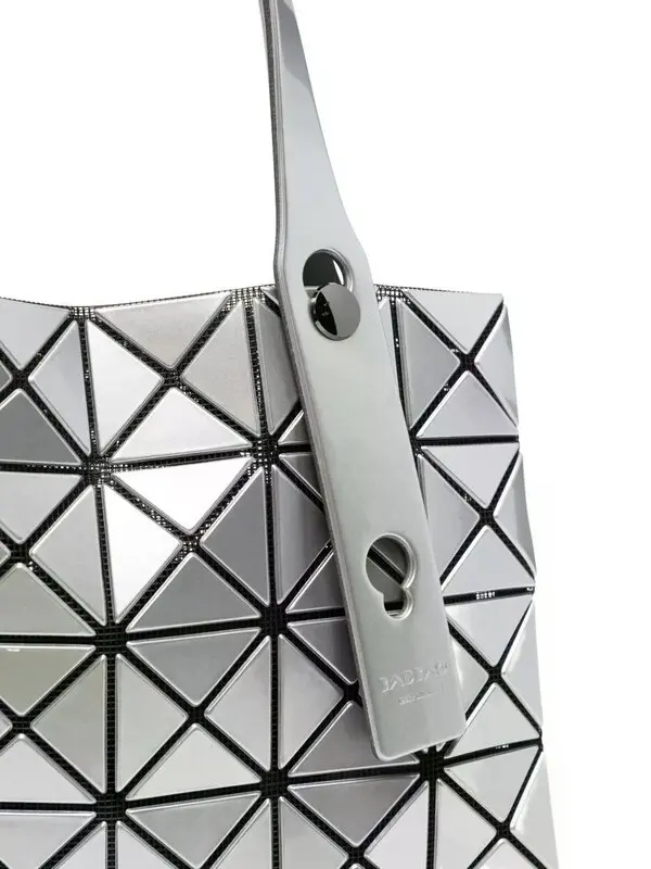 Issey Miyake Prism Geometric Tote - Silver