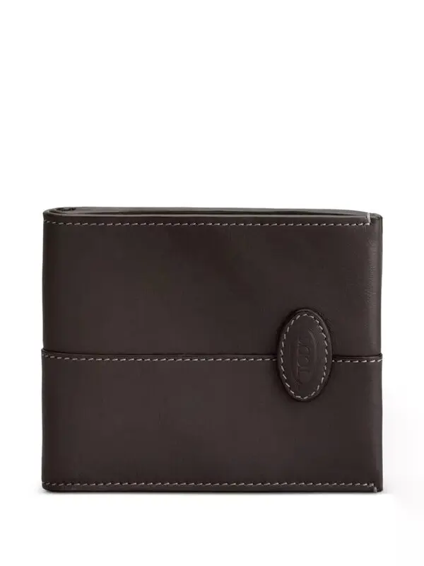 TOD'S Leather Wallet - Brown