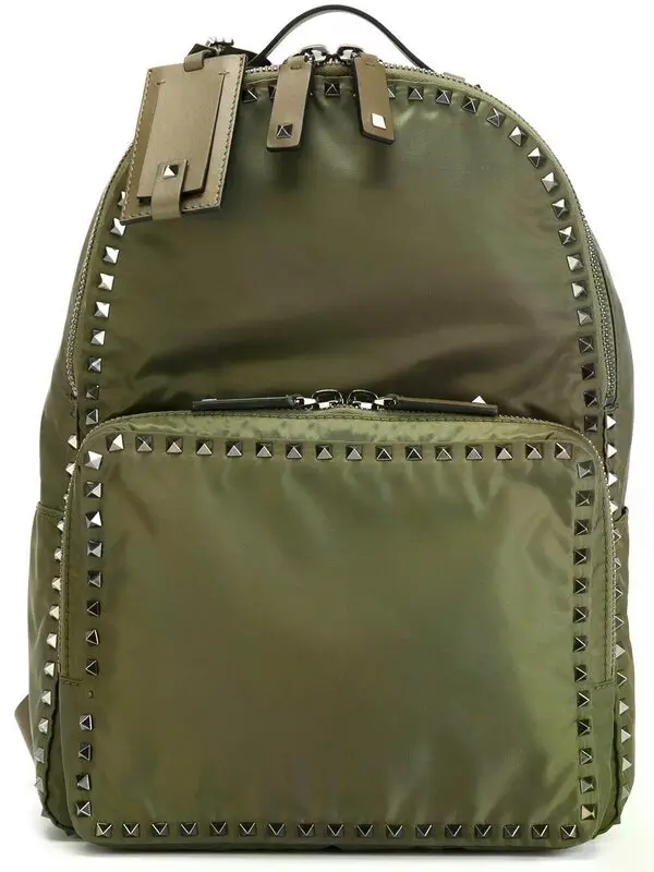 Valentino Garavani Rockstud Backpack - Green