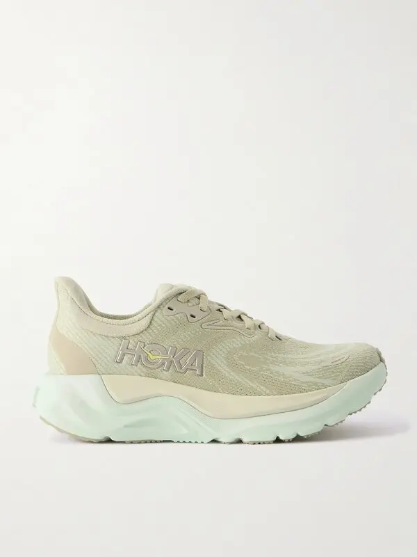 HOKA® Arahi 8 Rubber-trimmed Jacquard-mesh Sneakers