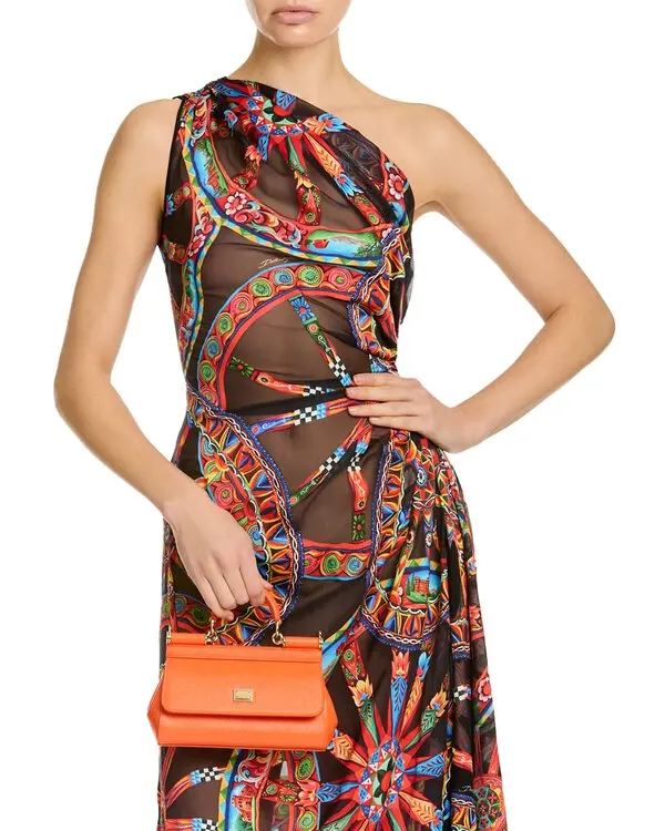 Dolce & Gabbana My Sicily Top Handle Bag - Orange
