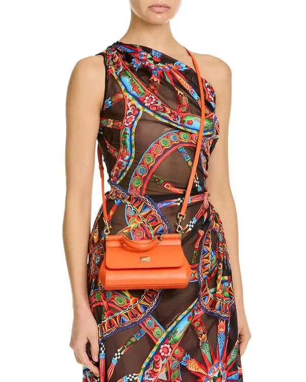 Dolce & Gabbana My Sicily Top Handle Bag - Orange