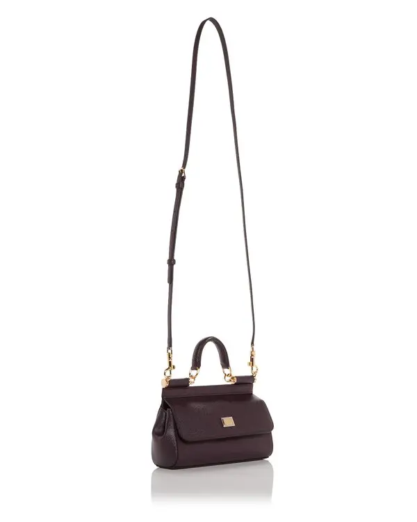 Dolce & Gabbana My Sicily Top Handle Bag - Wine