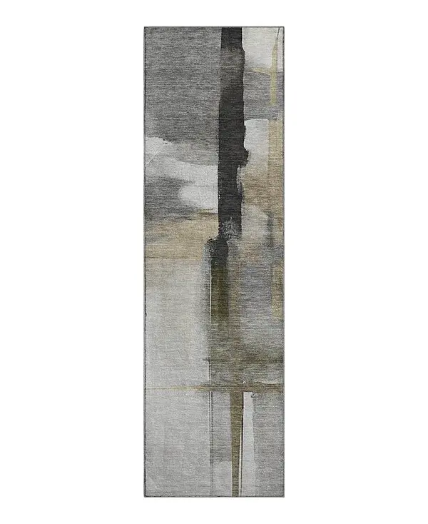 DALYN RUG COMPANY Dalyn Ravenna Washable Rn9 Runner Area Rug, 2'3 X 7'6 - Gray