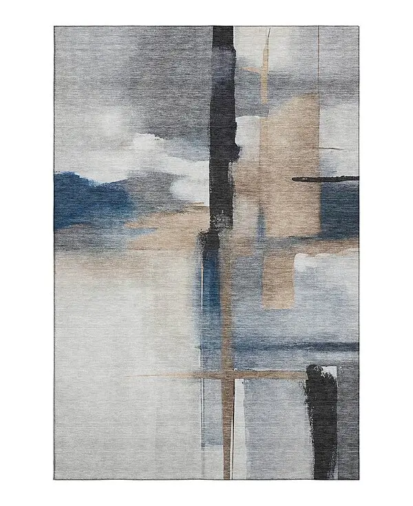 DALYN RUG COMPANY Dalyn Ravenna Washable Rn9 Area Rug, 2'6 X 3'10 - Blue