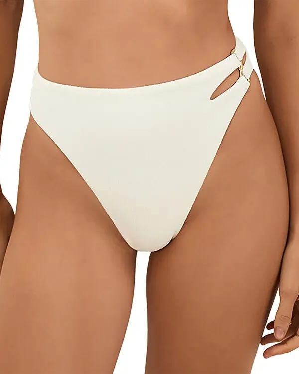 VIX PAULA HERMANNY Solaro Bikini Bottom - White