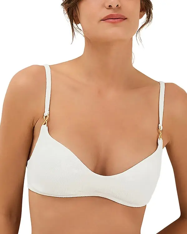 VIX PAULA HERMANNY Solaro Vivian Bikini Top - White