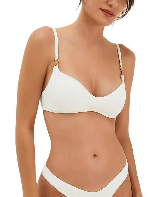 VIX PAULA HERMANNY Giulia Bikini Bottom - White
