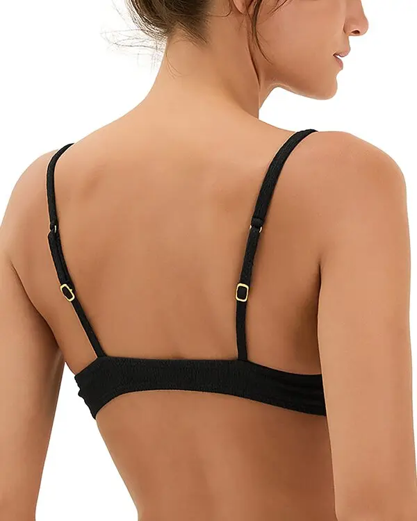 VIX PAULA HERMANNY Solaro Vivian Bikini Top - Black