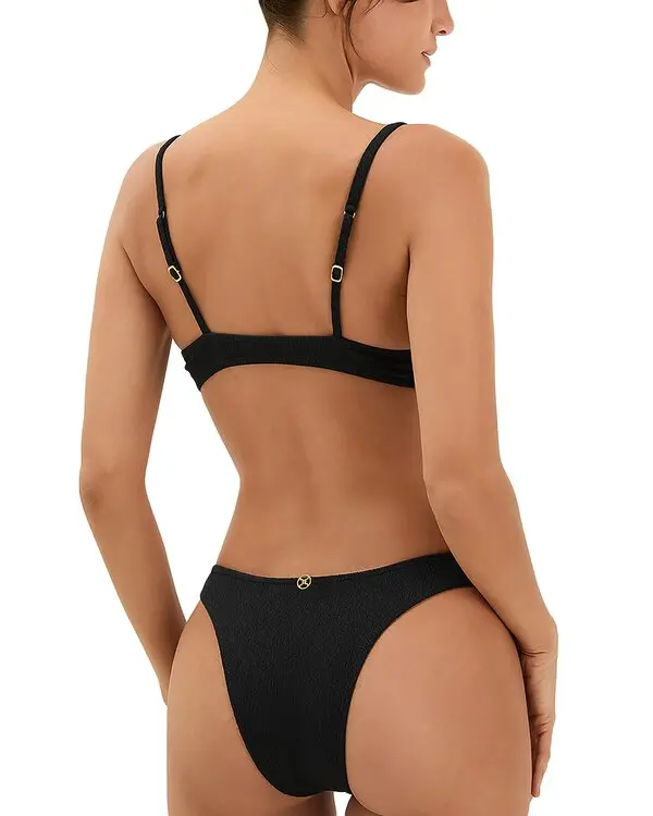 VIX PAULA HERMANNY Giulia Bikini Bottom - Black