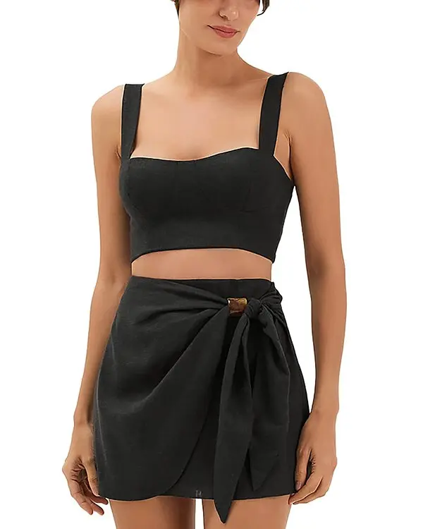 VIX PAULA HERMANNY Valleta Top - Black