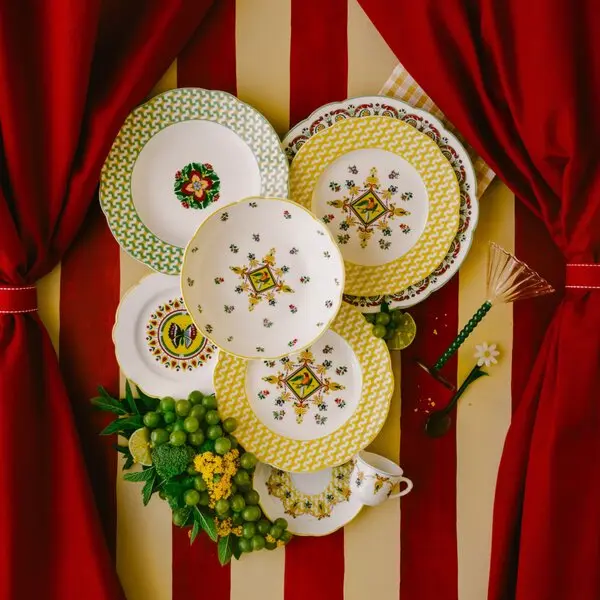 Bernardaud Trianon Dinner Plate - Multi