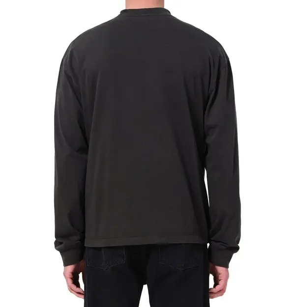 AGOLDE Long Sleeve Drop Shoulder Tee