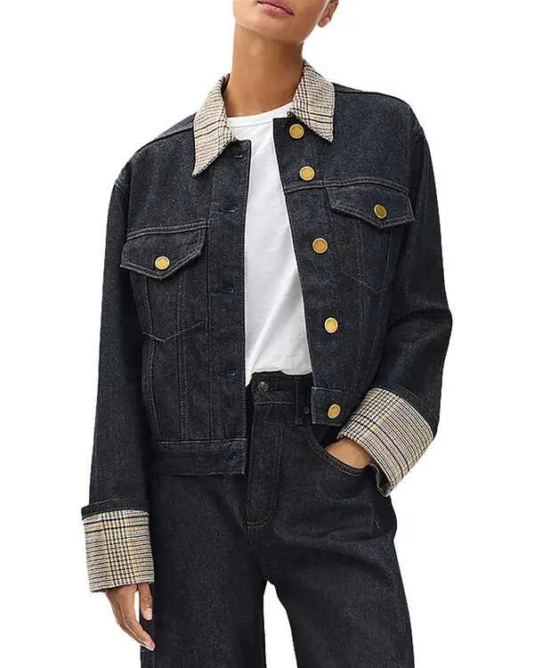Rag & Bone Harriet Denim Trucker Jacket - Twrco