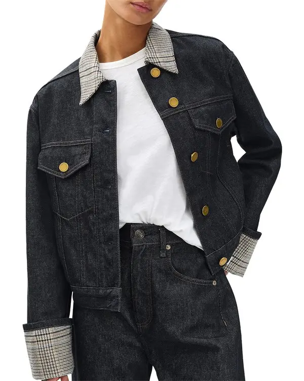 Rag & Bone Harriet Denim Trucker Jacket - Twrco