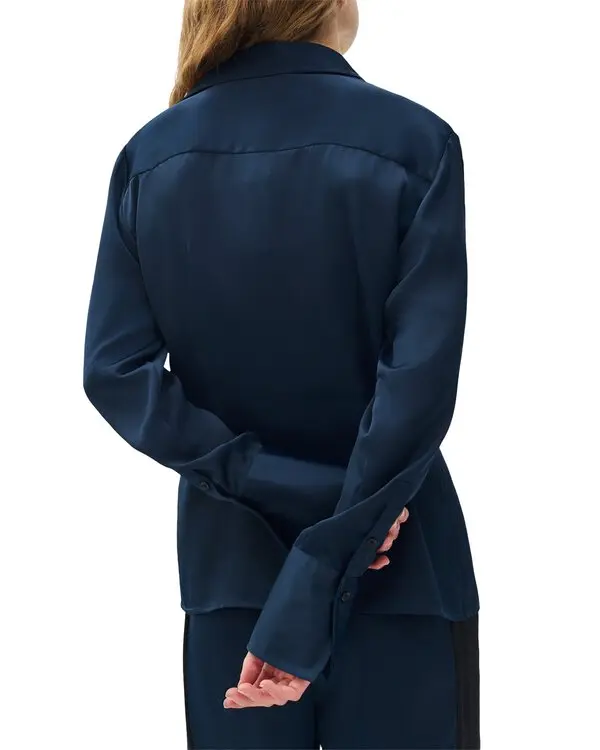 Rag & Bone Venus Blouse In Polyester