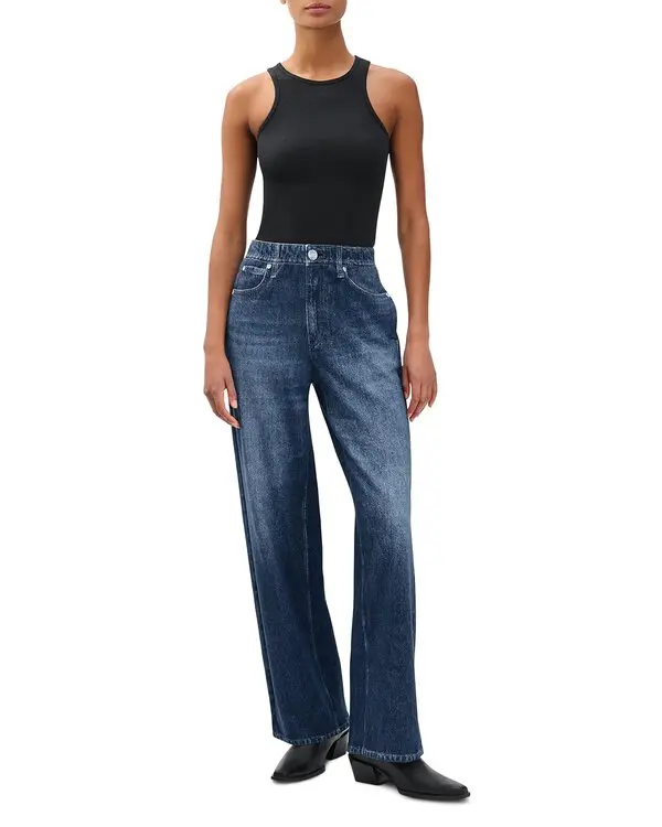 Rag & Bone Miramar Cotton Terry Wide-leg Pants - Petra