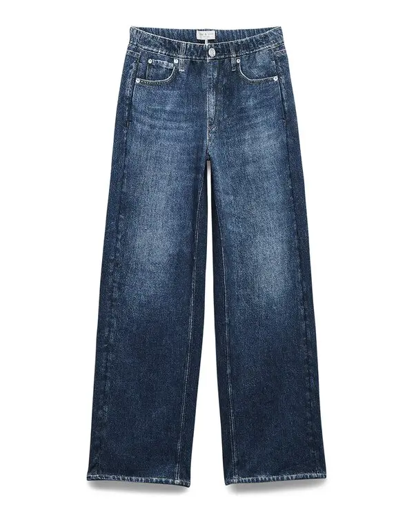 Rag & Bone Miramar Cotton Terry Wide-leg Pants - Petra