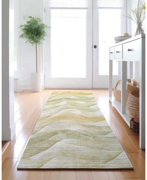DALYN RUG COMPANY Dalyn Pacifica Pa3 Runner Area Rug, 2'3 X 7'6 - Aloe