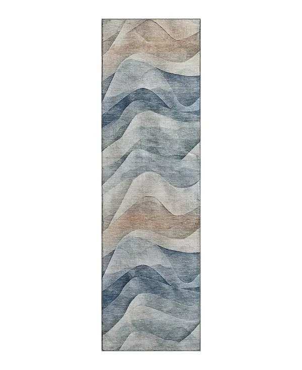 DALYN RUG COMPANY Dalyn Pacifica Pa3 Runner Area Rug, 2'3 X 7'6 - Blue