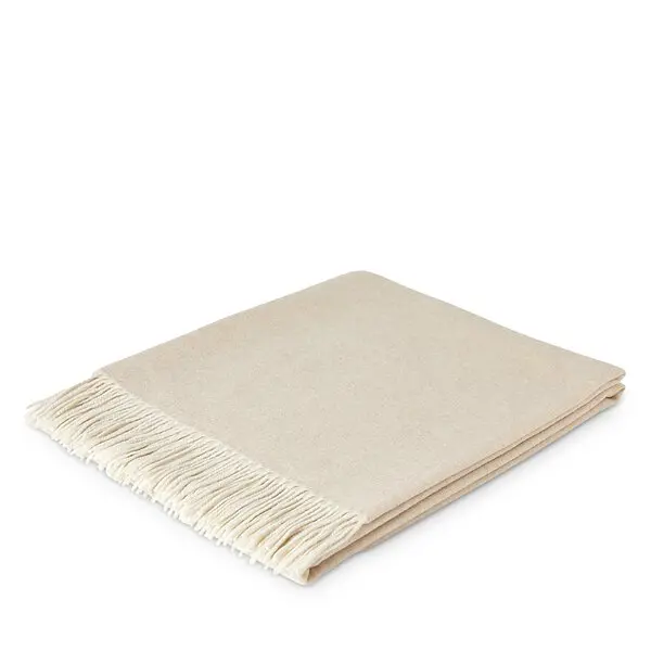 CECCHI E CECCHI Saser Cashmere Throw - Beige