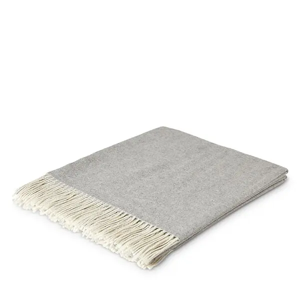 CECCHI E CECCHI Saser Cashmere Throw - Pearl