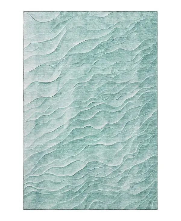 DALYN RUG COMPANY Dalyn Pacifica Pa1 Area Rug, 3' X 5 - Aqua