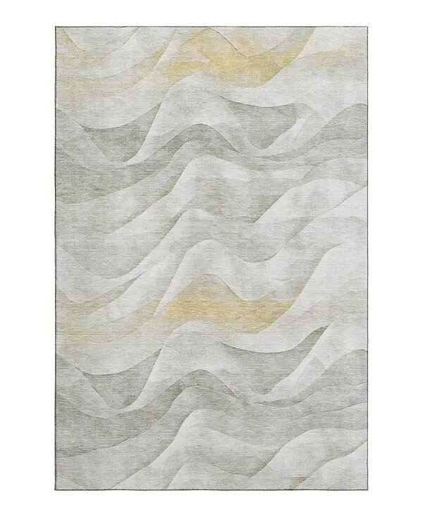 DALYN RUG COMPANY Dalyn Pacifica Pa3 Area Rug, 3' X 5 - Silver
