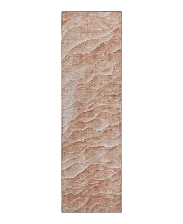 DALYN RUG COMPANY Dalyn Pacifica Pa1 Runner Area Rug, 2'3 X 7'6 - Coral