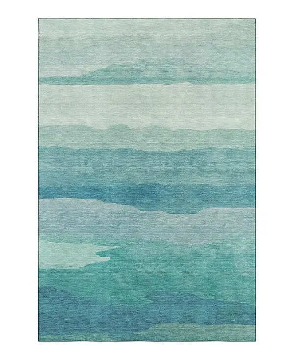 DALYN RUG COMPANY Dalyn Pacifica Pa9 Area Rug, 5' X 7'6 - Turquoise