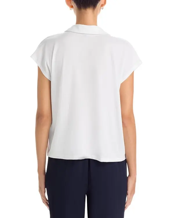 Eileen Fisher Square Collared Top